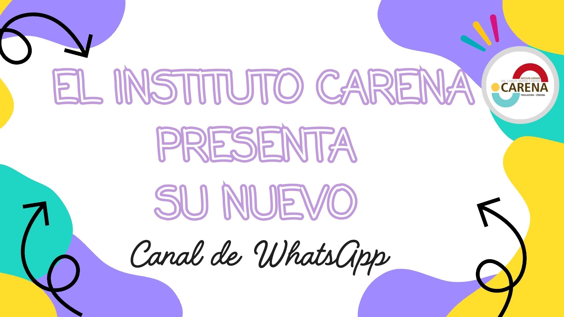 ¡Tenemos un nuevo canal de difusión! – INSTITUTO SUPERIOR DR. CARLOS ...
